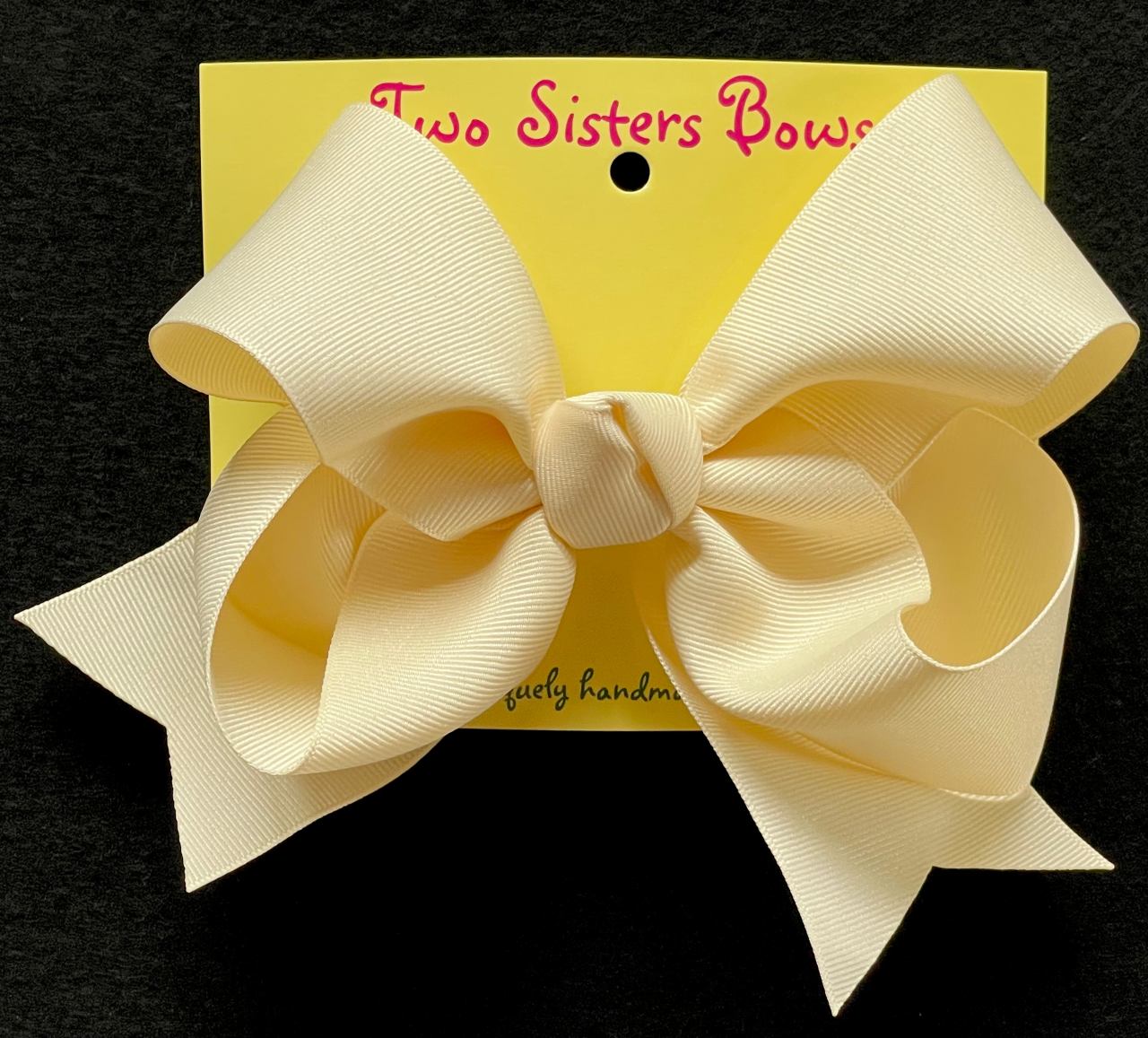Cream Bow
