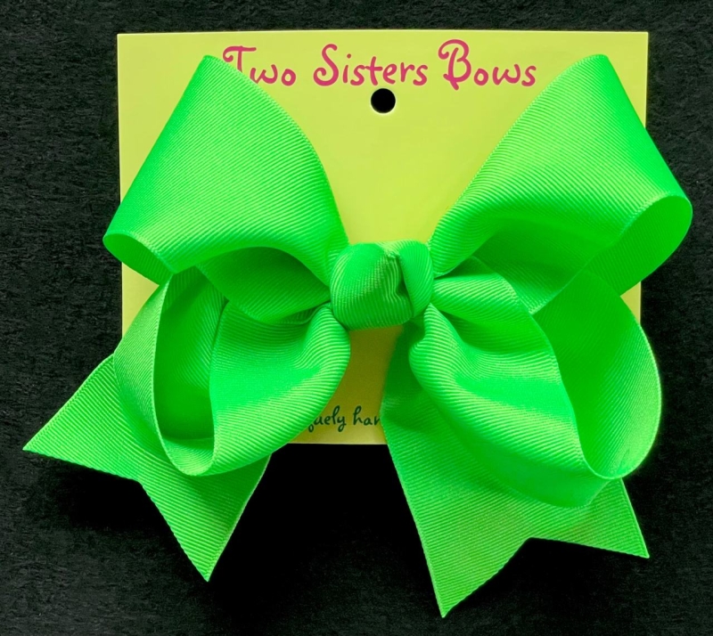 Neon Green Bow